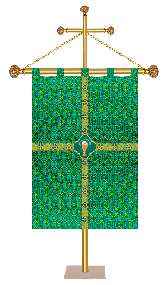 Catholic Banner with Cross Orphrey – JOHA VESTMENTS