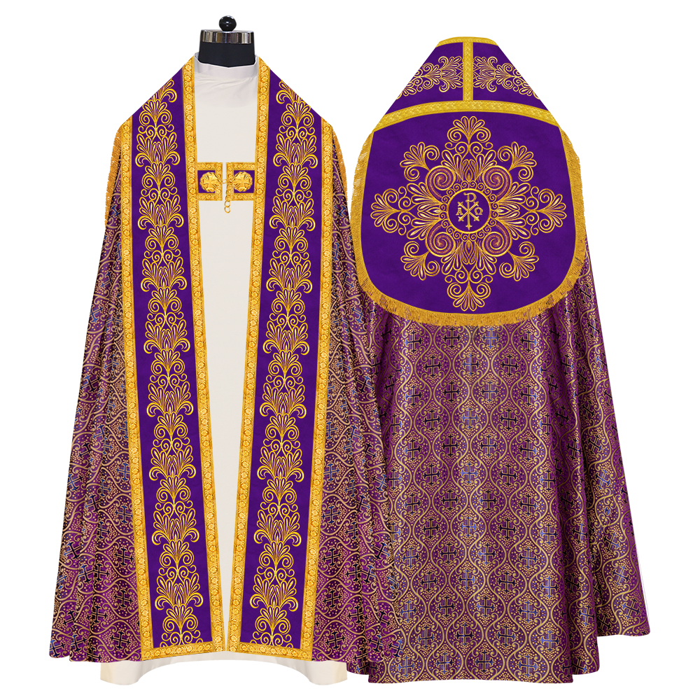 Monastic Roman cope vestment - Flourish collection – JOHA VESTMENTS