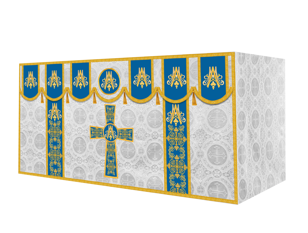 Marian Altar Parament – JOHA VESTMENTS