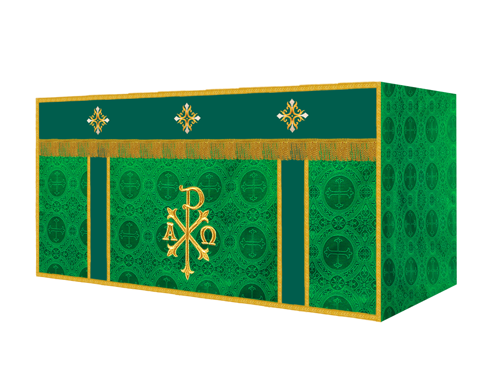 Altar Cloth with Spiritual Cross – JOHA VESTMENTS